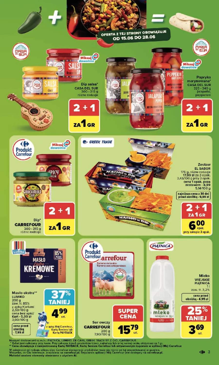 Gazetka promocyjna Carrefour od 15.06 do 28.06.2026